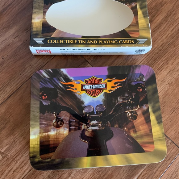 Harley-Davidson | Games | Harley Davidson Collectible Tin Playing Cards ...